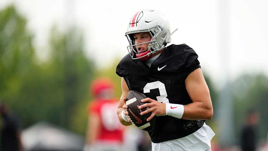 Ohio State's Ryan Day Reveals How Lincoln Kienholz Reacted To Starting ...