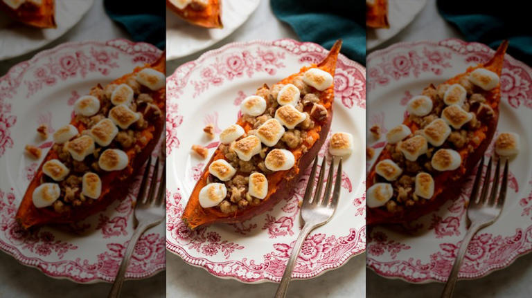Elevate Your Twice-Baked Sweet Potatoes With This Spin
