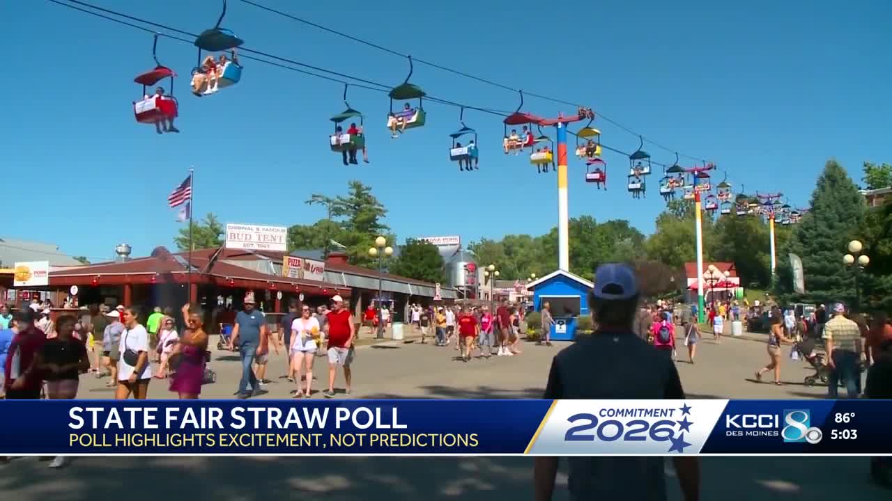 KCCI political analyst: Iowa State Fair straw poll a 'parlor game,' not ...