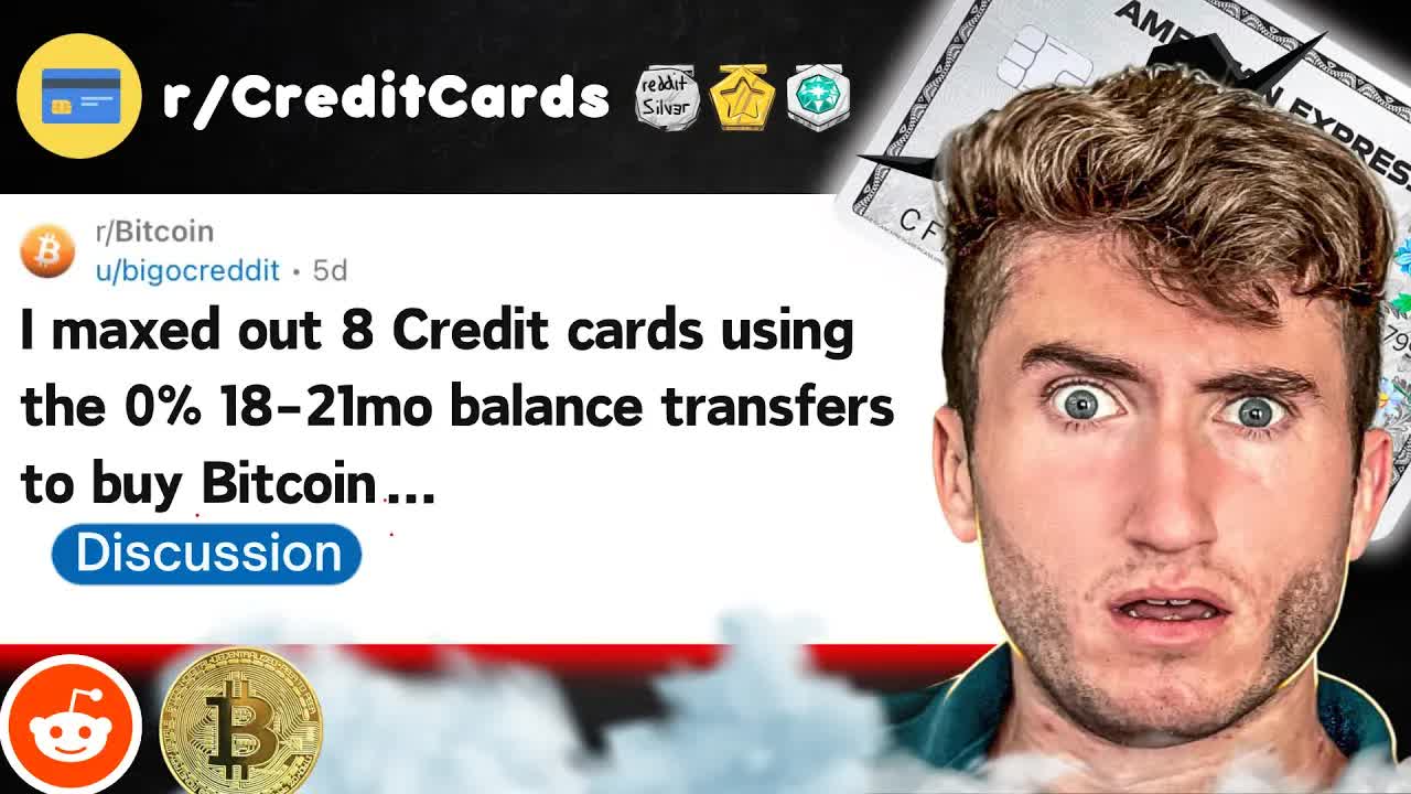 I maxed out 8 credit cards to buy bitcoin | Credit Reddit
