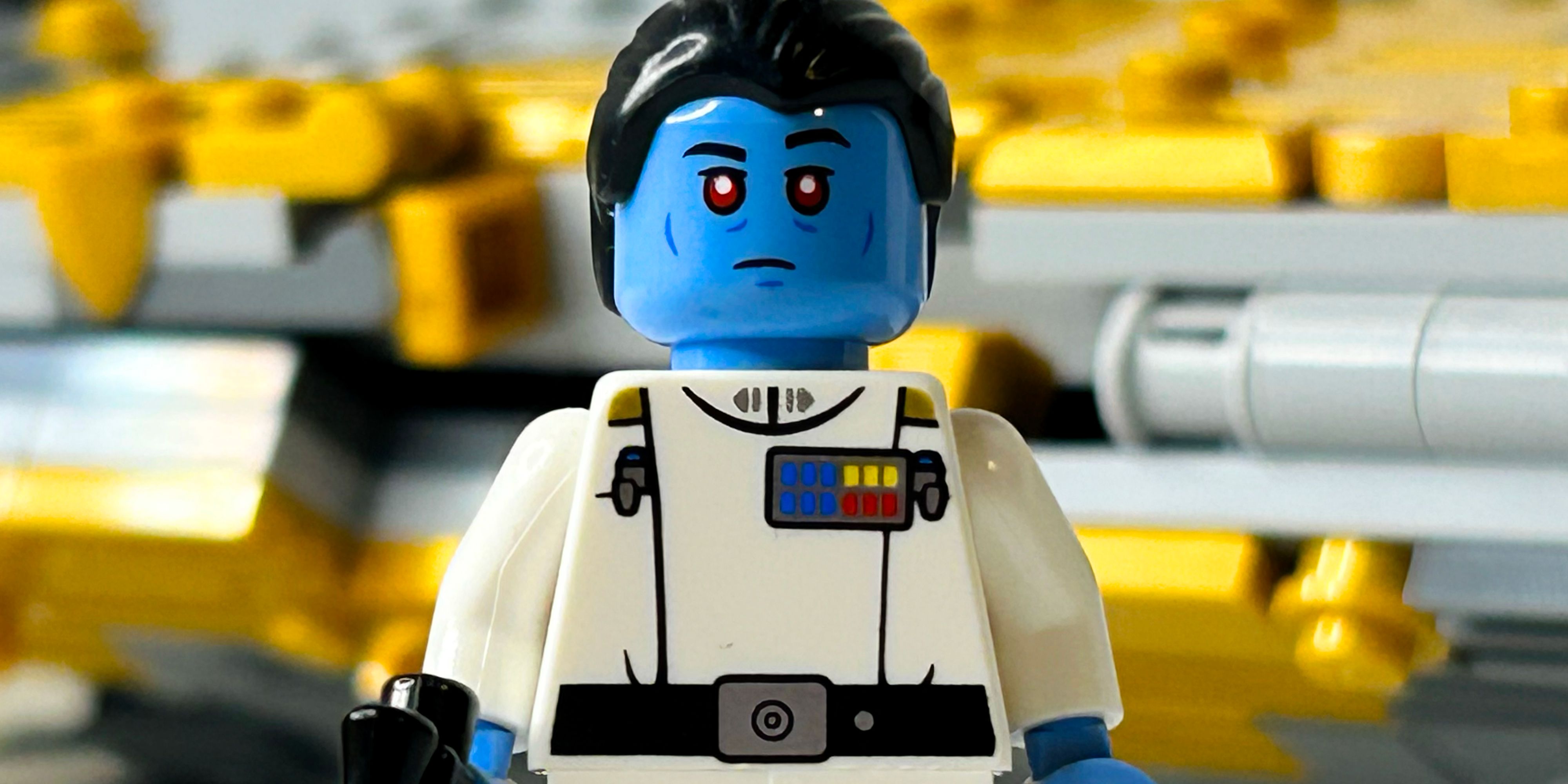 Star Wars LEGO Thrawn's Chimaera Custom Upgrades For Imperial Star ...