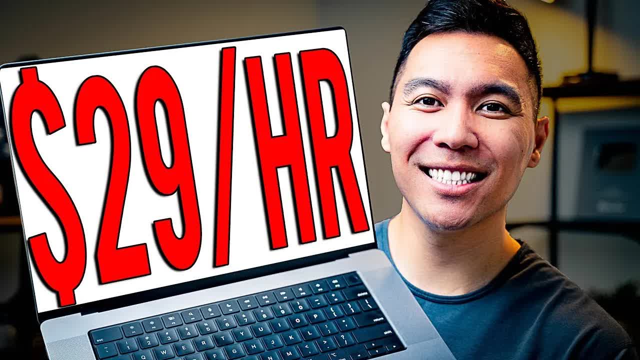 Make $29/hr doing typing jobs from home!