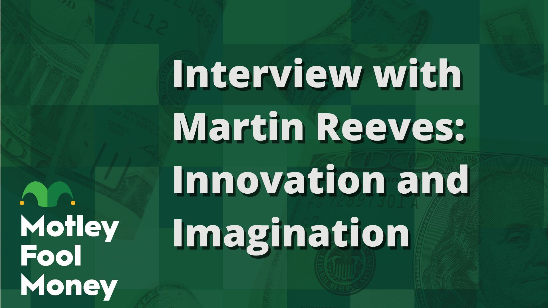 Motley Fool Interview With Martin Reeves: Innovation and Imagination