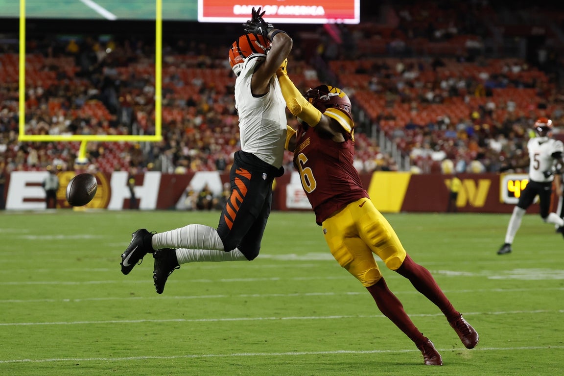 NFL preseason week 2: Washington Commanders host the Cincinnati Bengals