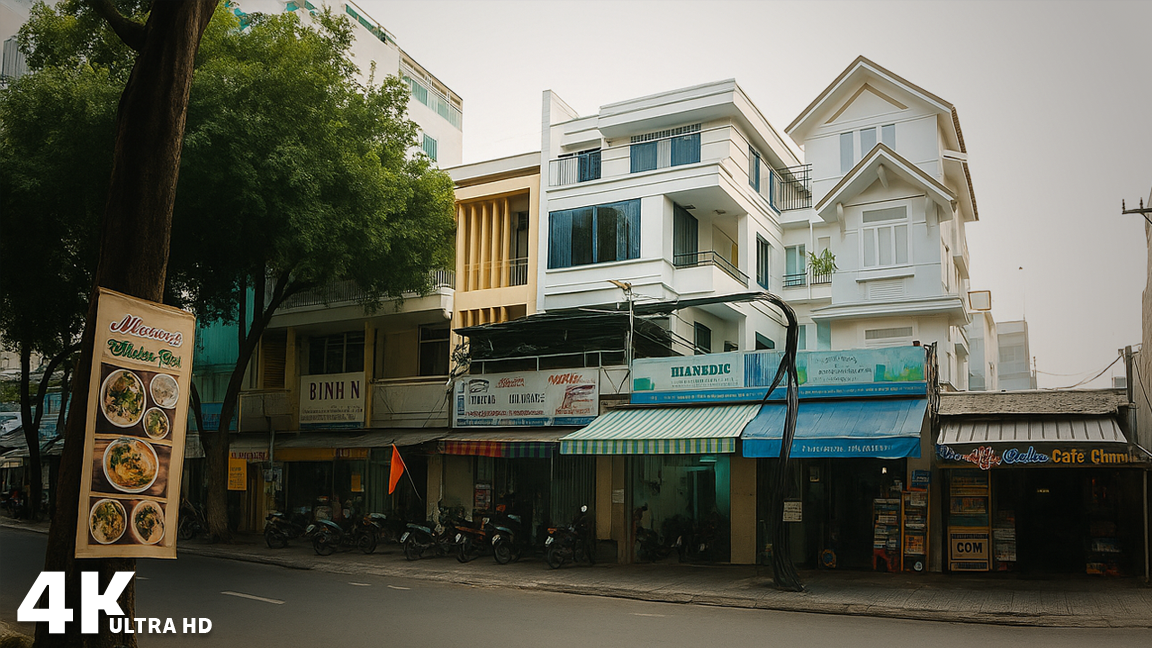 Ho Chi Minh City Rush Hour Walking Tour in Vietnam (4K)