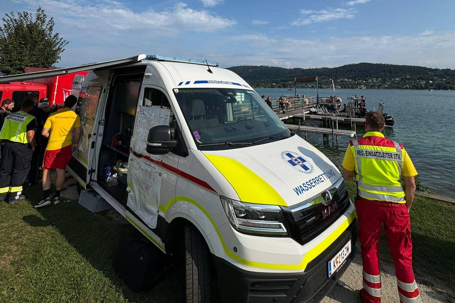 Sturz in Wörthersee: Steirer tot geborgen