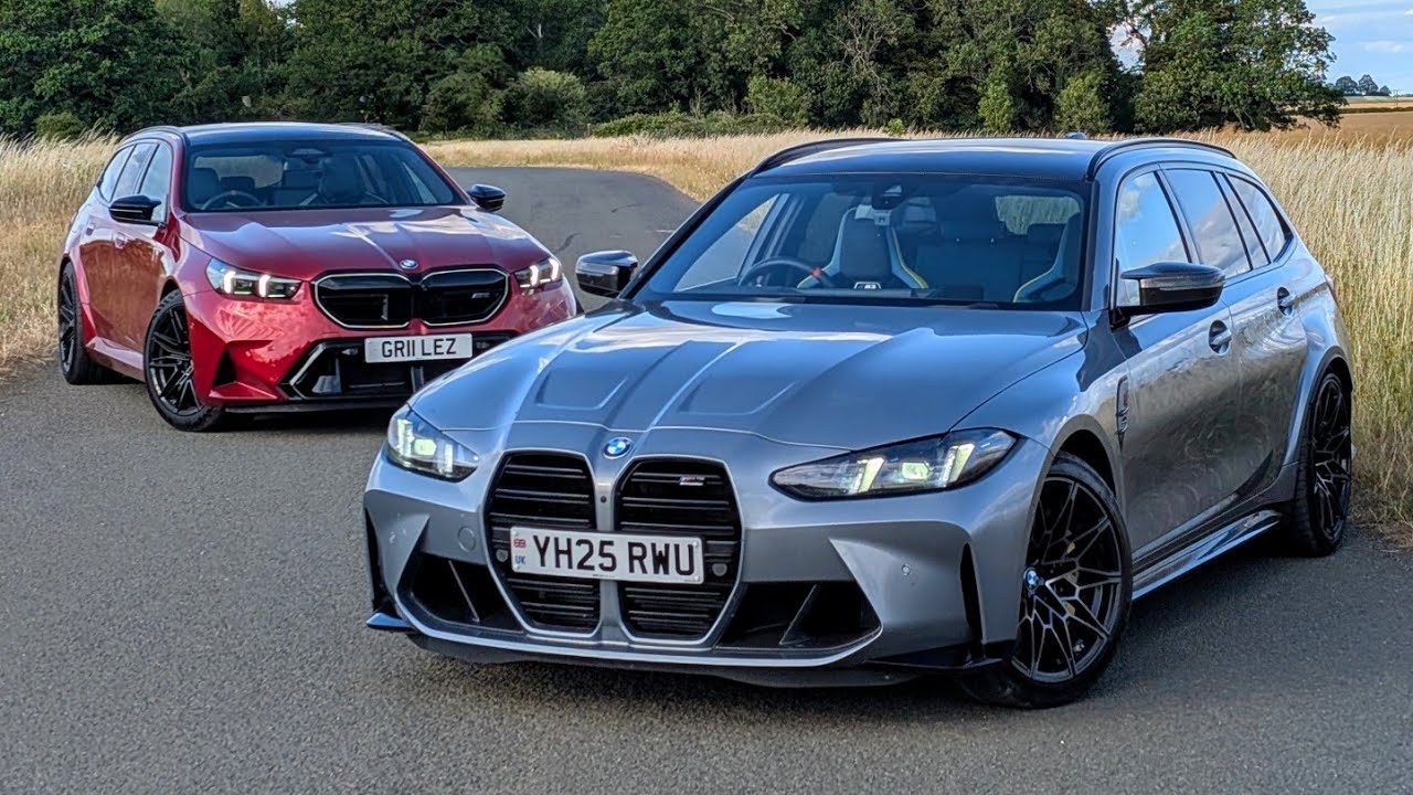 2025 BMW M3 vs M5 – Performance Review and 0-60 Test in 4K