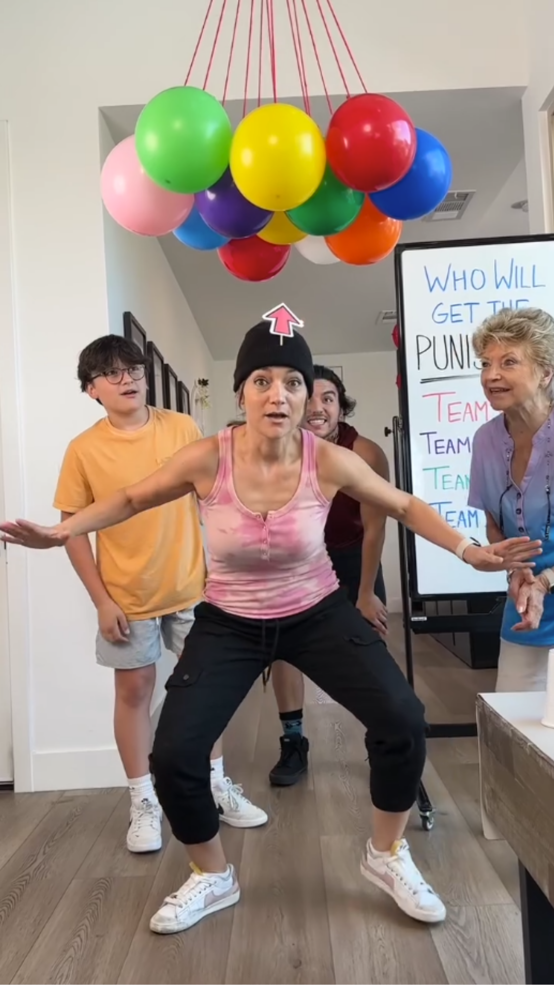 Hilarious Balloon Popping Game Using Only Our Heads