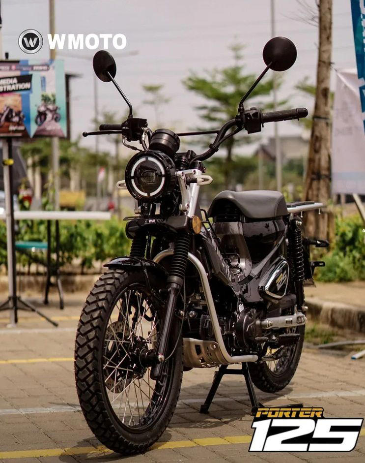 Mirip Honda CT125 Harga Rp 20 Jutaan, Intip Spek Motor Baru Wmoto Porter 125