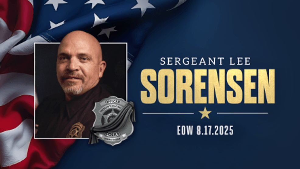 Garland community pays tribute to Sgt. Lee Sorensen with procession