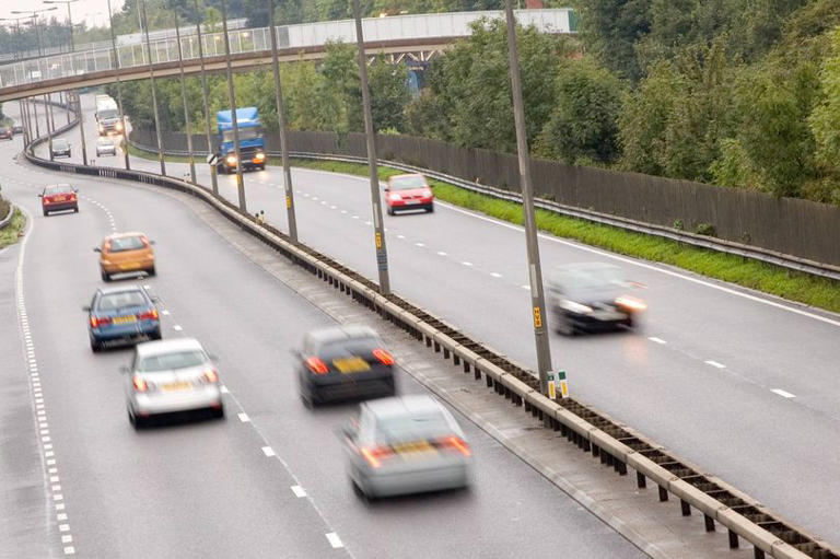 Delays on A1 after vehicle fire just before rush-hour