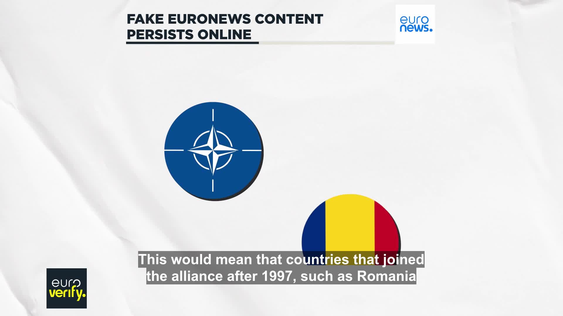 Romania, NATO and sham accounts: Fake Euronews content persists online