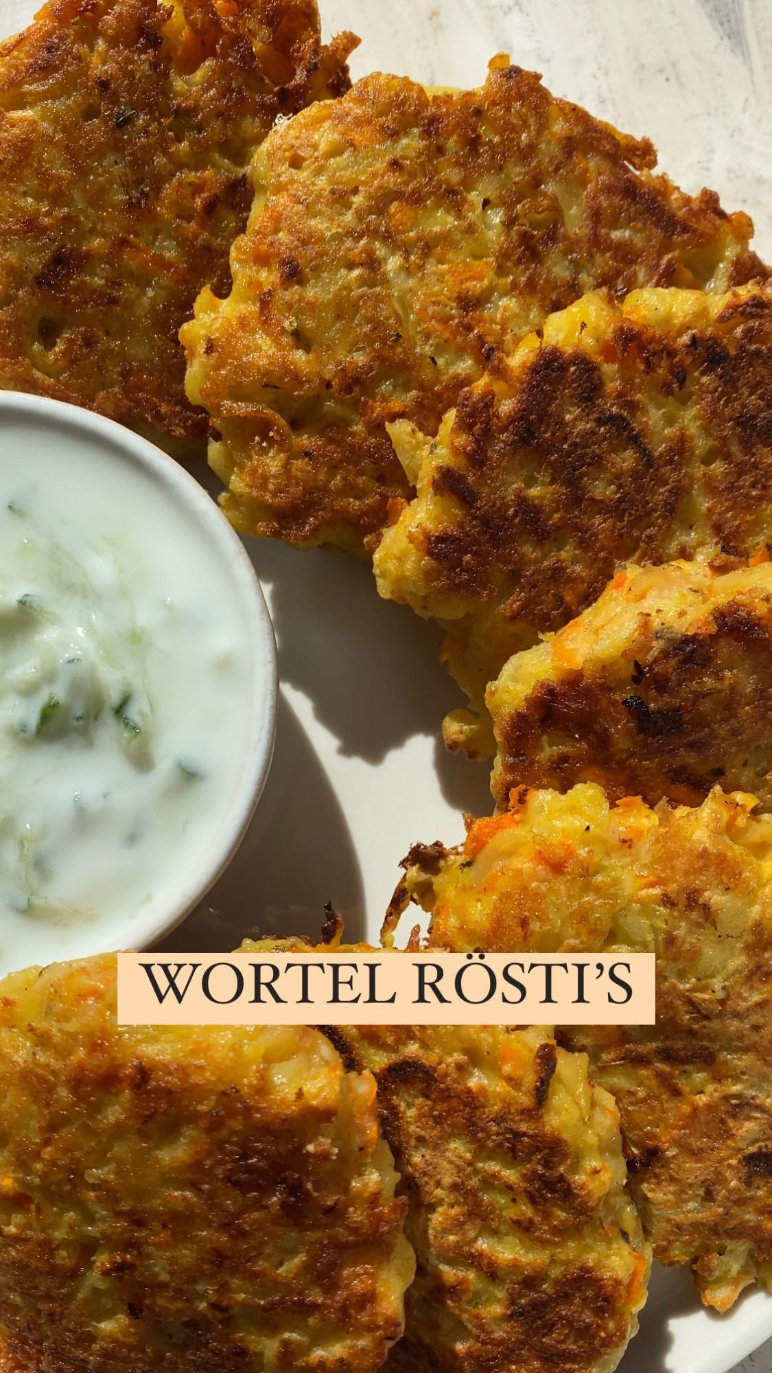 Knapperige Wortel Rösti Maken
