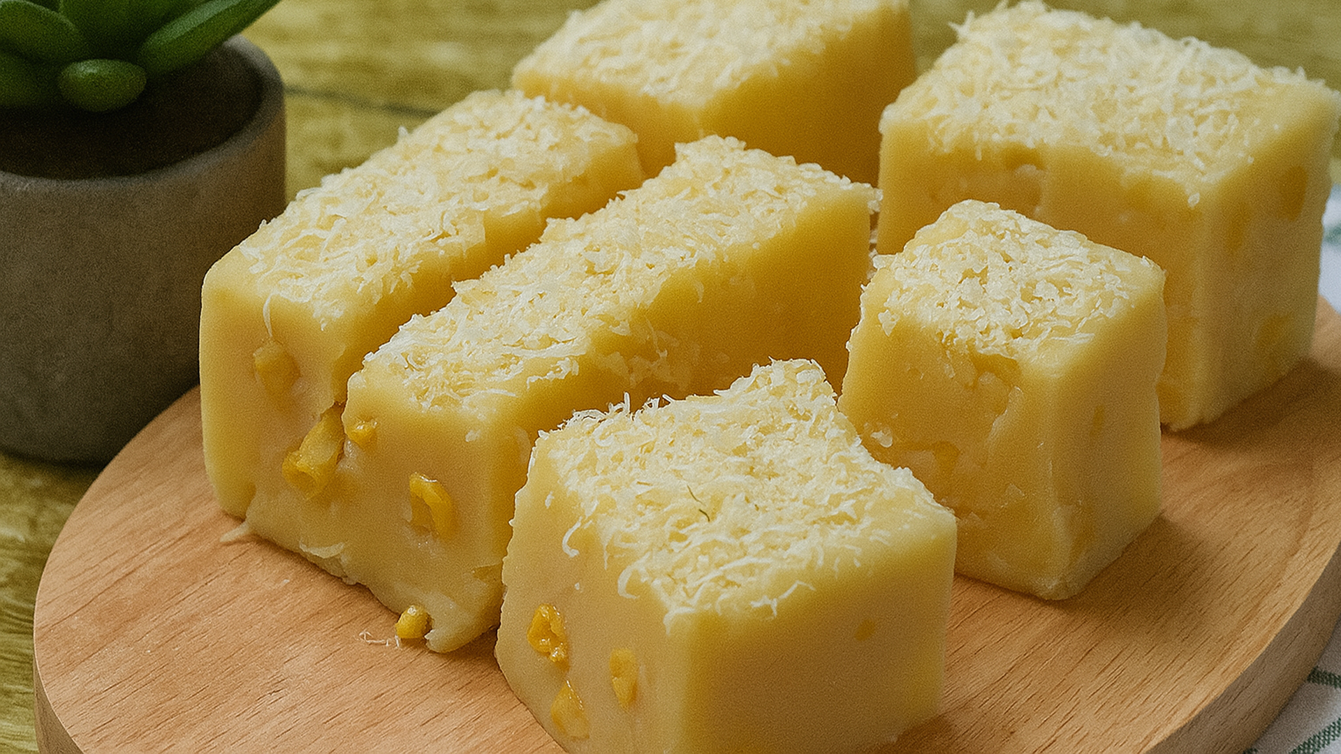 Maja Blanca – Creamy Coconut Milk Pudding