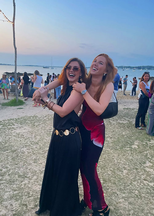Missy and Ali Keating bring the glam as they reunite in The Hamptons