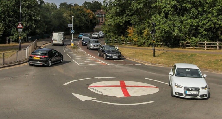 Brummies paint St George’s Cross on mini-roundabouts amid flag row