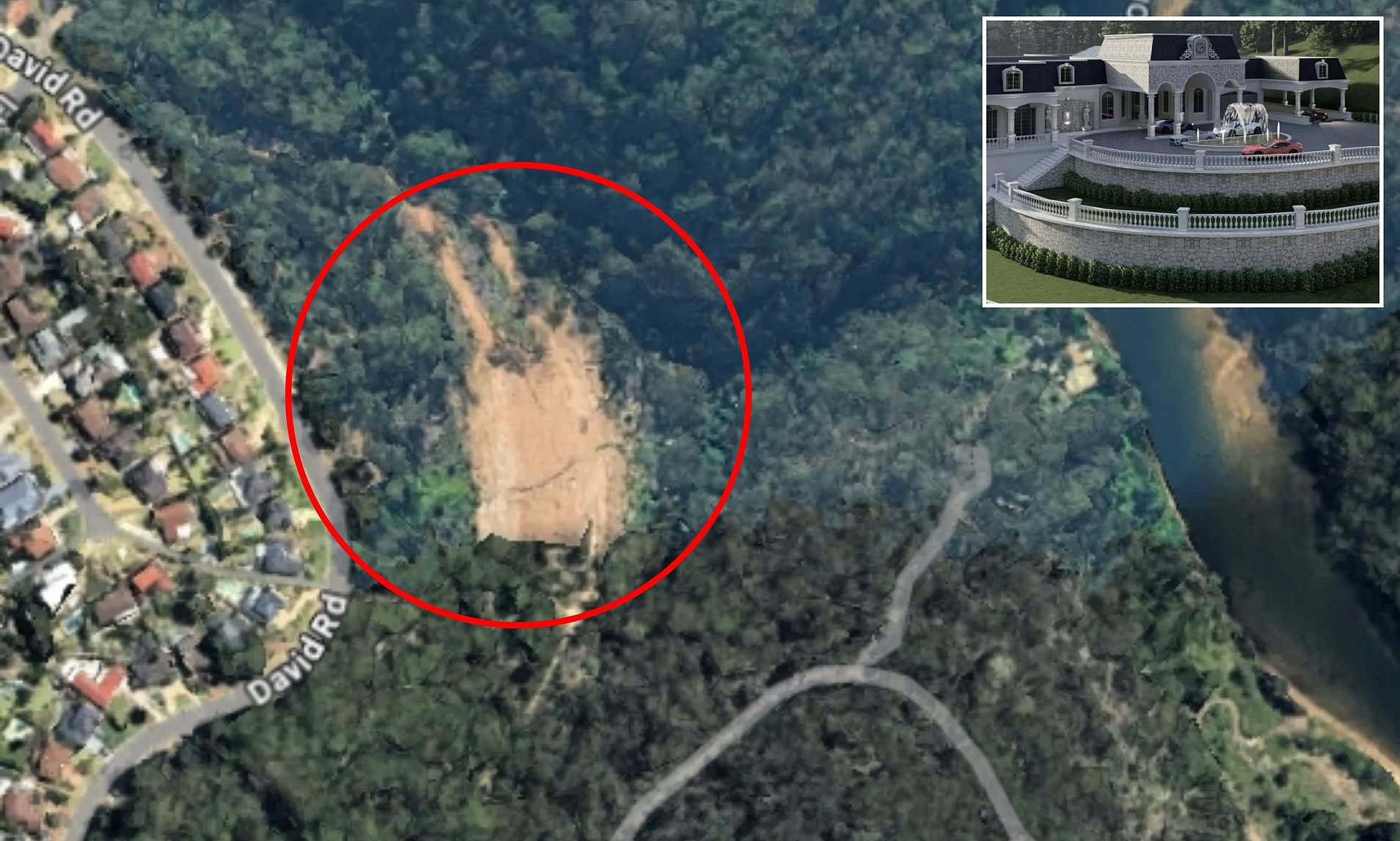 A developer tried to build a $3m mansion in bushland... what they did ...