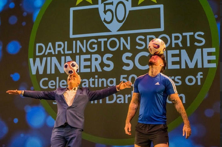 Jay Rosa Steals the Show at Darlington Sports Awards 50th Anniversary