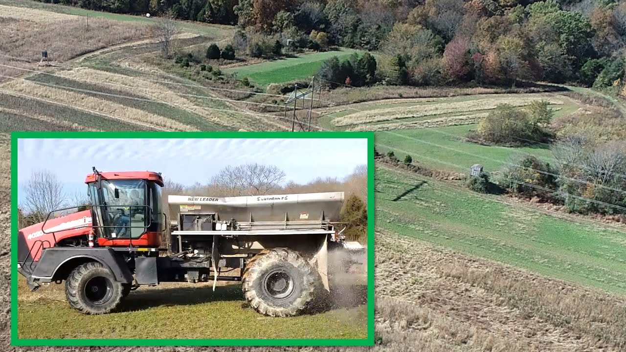 Spreading Ag Lime for Food Plots | Improving Deer Habitat on Our ...