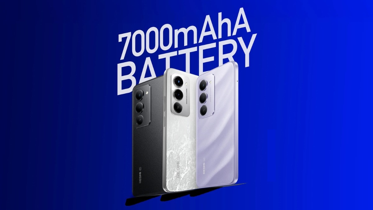 Redmi 15 5G launched with massive 7,000mAh battery and 144Hz display ...