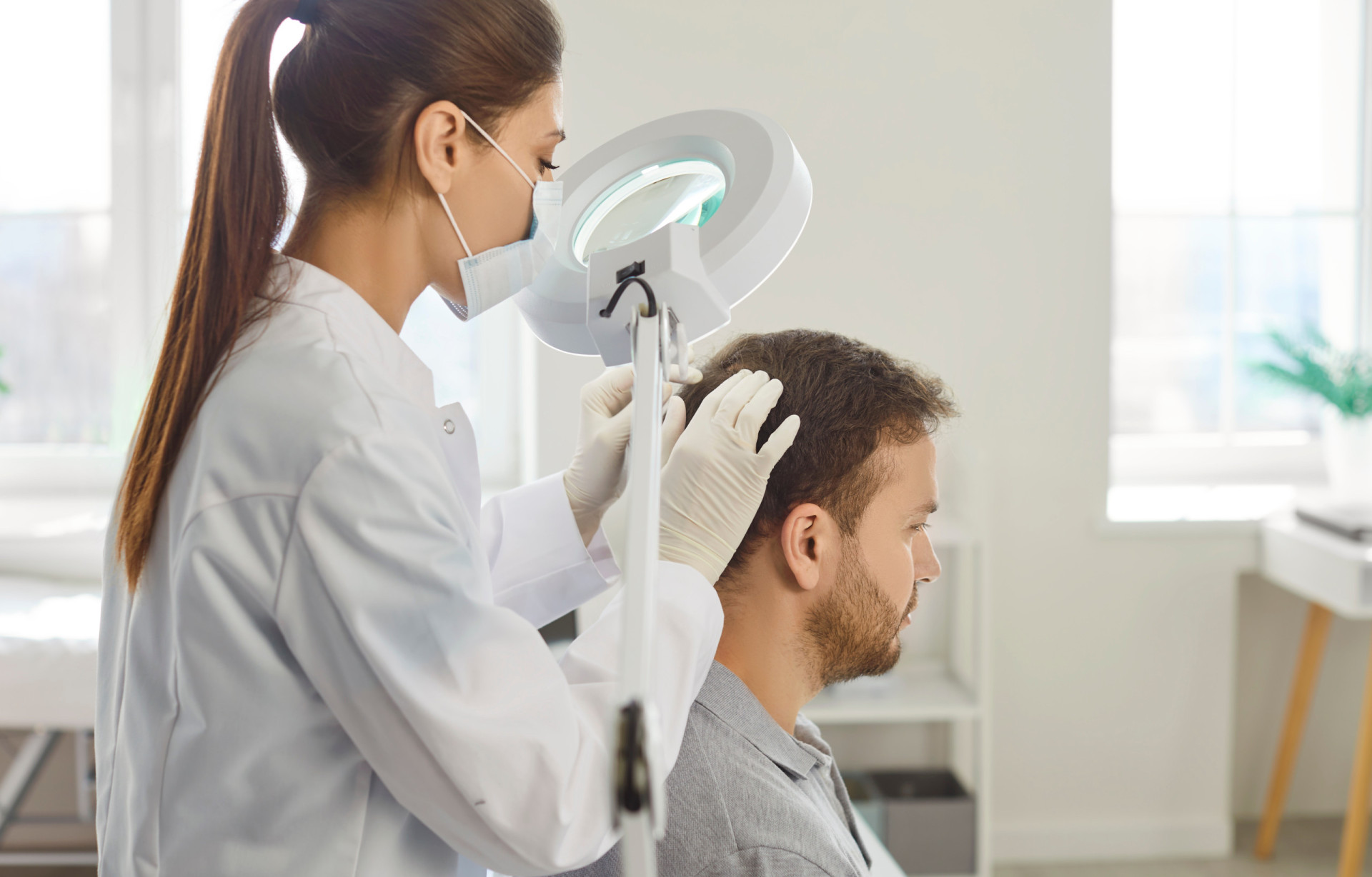 How can a hair test help identify health issues?