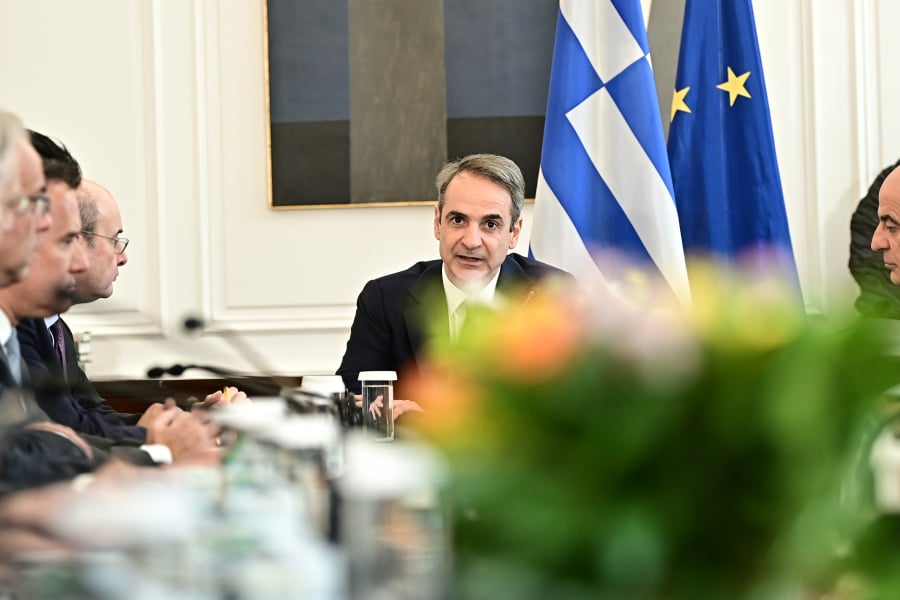 Ο Μητσοτάκης θα συμμετάσχει σε τηλεδιάσκεψη Ευρωπαίων ηγετών για την ...