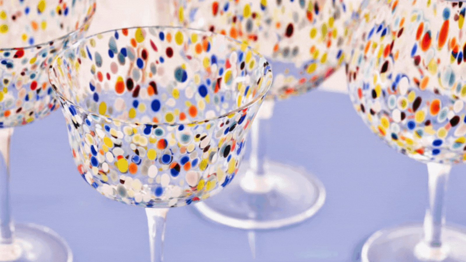 Everyone Is Buying This Confetti-Inspired Glassware That Makes Every ...