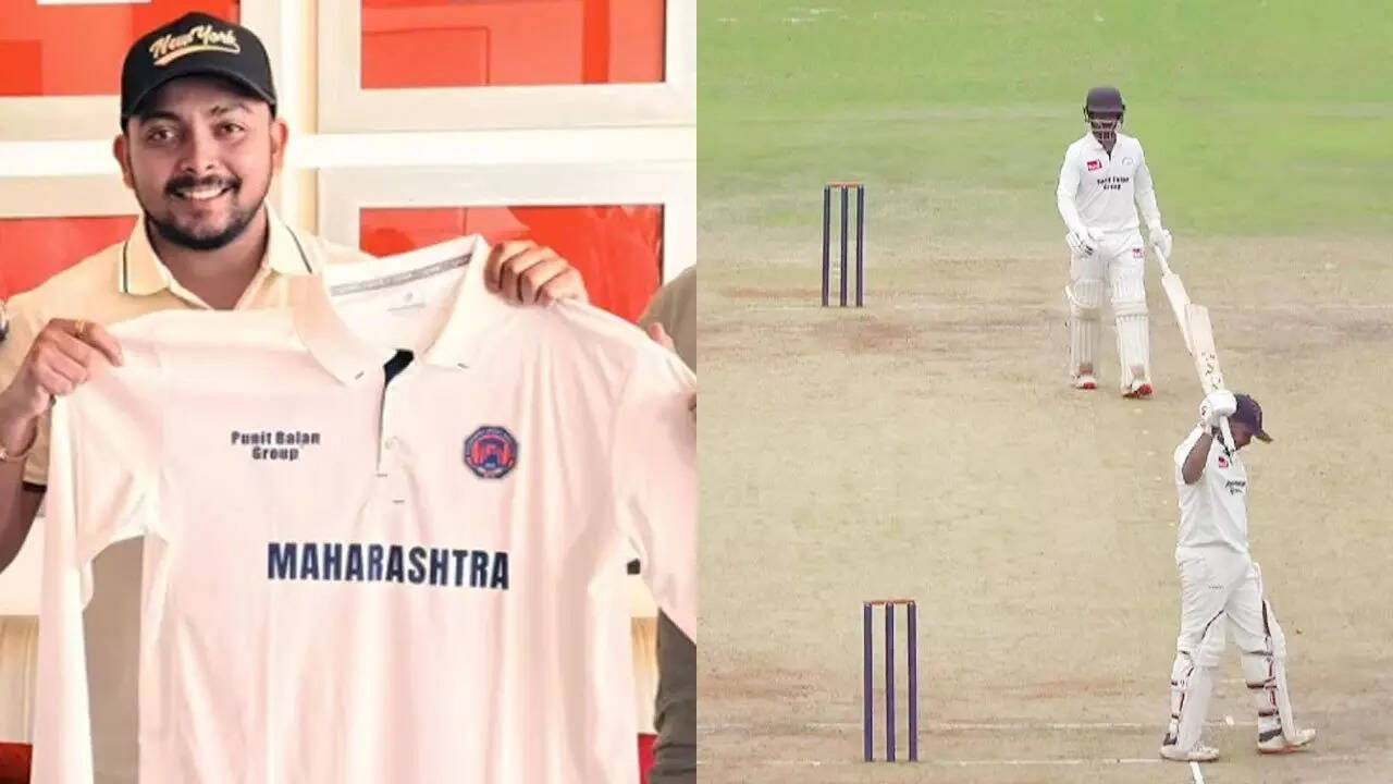 New beginning! Prithvi Shaw silences critics with stunning century on Maharashtra debut