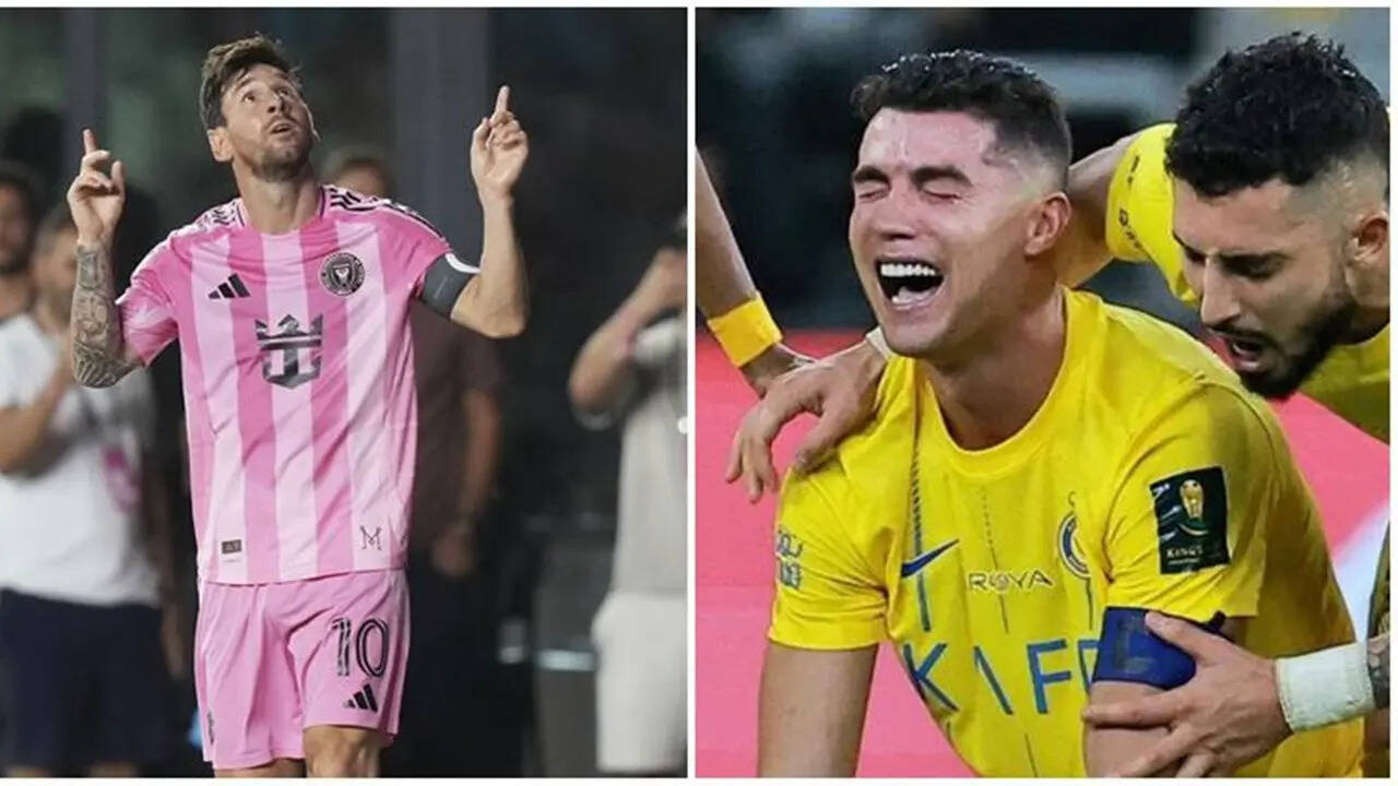 Lionel Messi Beats Cristiano Ronaldo, Creates History For Inter Miami ...