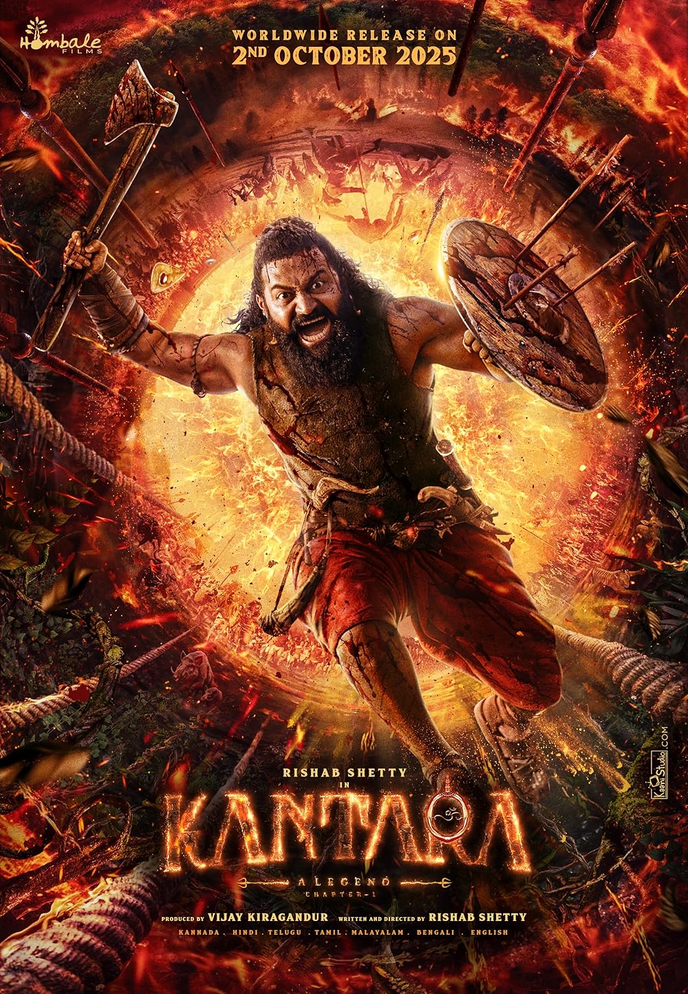 Gulshan Devaiah Joins Rishab Shetty In Much-Awaited Kantara Chapter 1; See 1st Look Poster