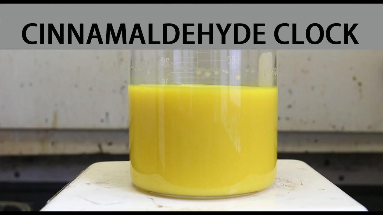 The Cinnamaldehyde Clock - The Chemical Reaction That Tells Time