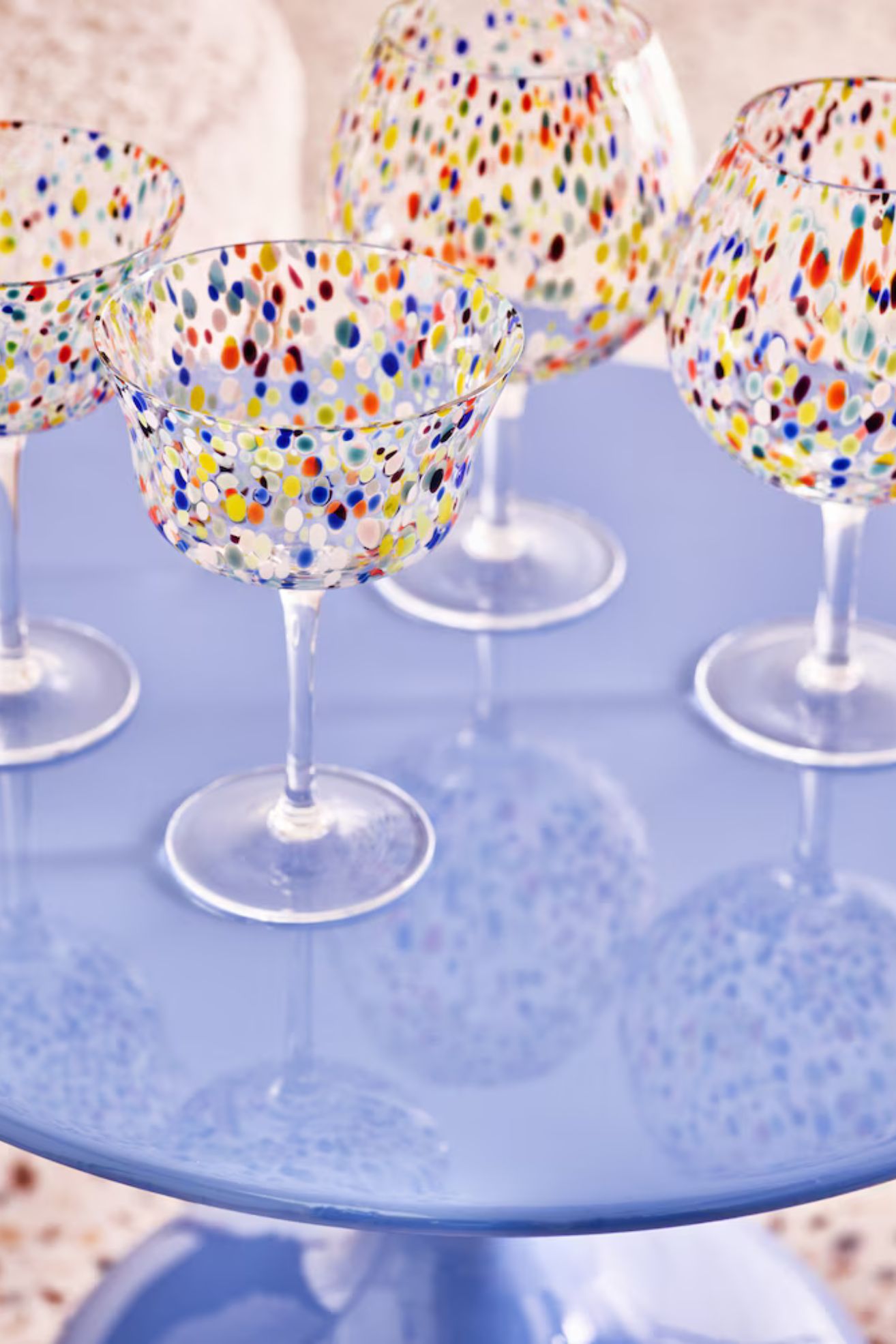 Everyone Is Buying This Confetti-Inspired Glassware That Makes Every ...