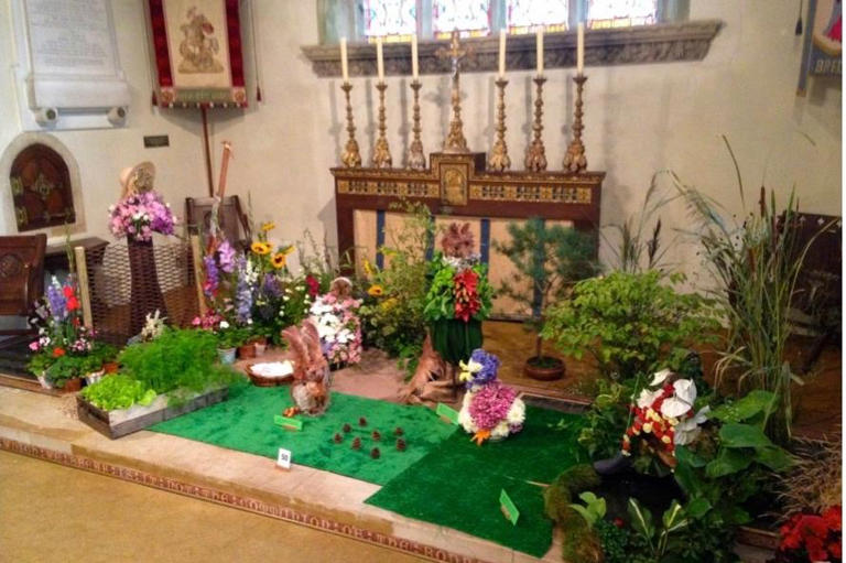 Blue Peter presenter at Brede Church Flower Festival this weekend