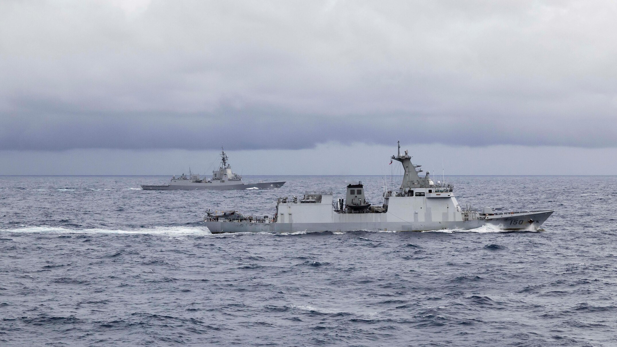 China's military accuses Australian navy ship of 'causing trouble' by ...