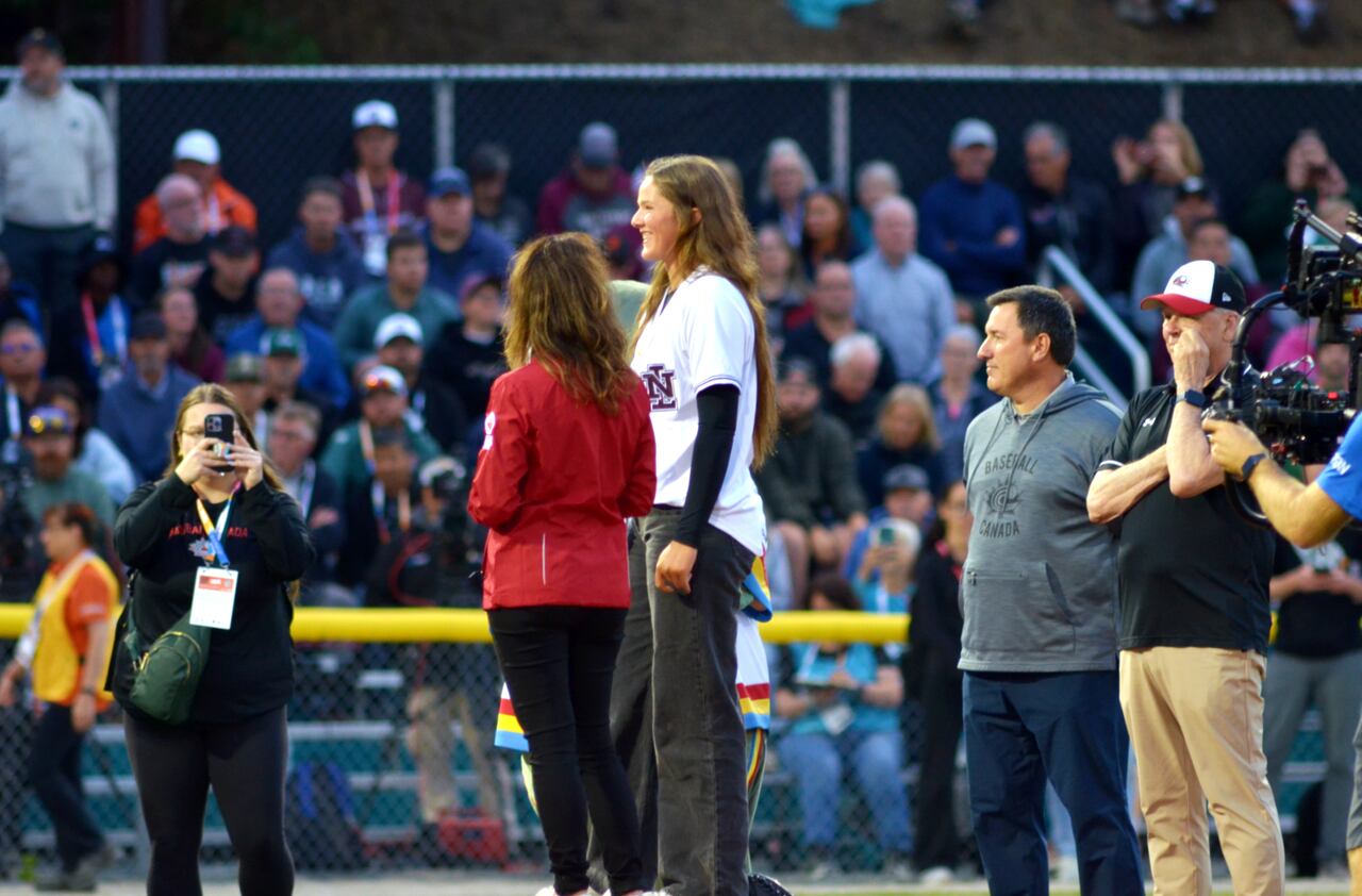 History made: Women's baseball debuts for first time at Canada Summer Games