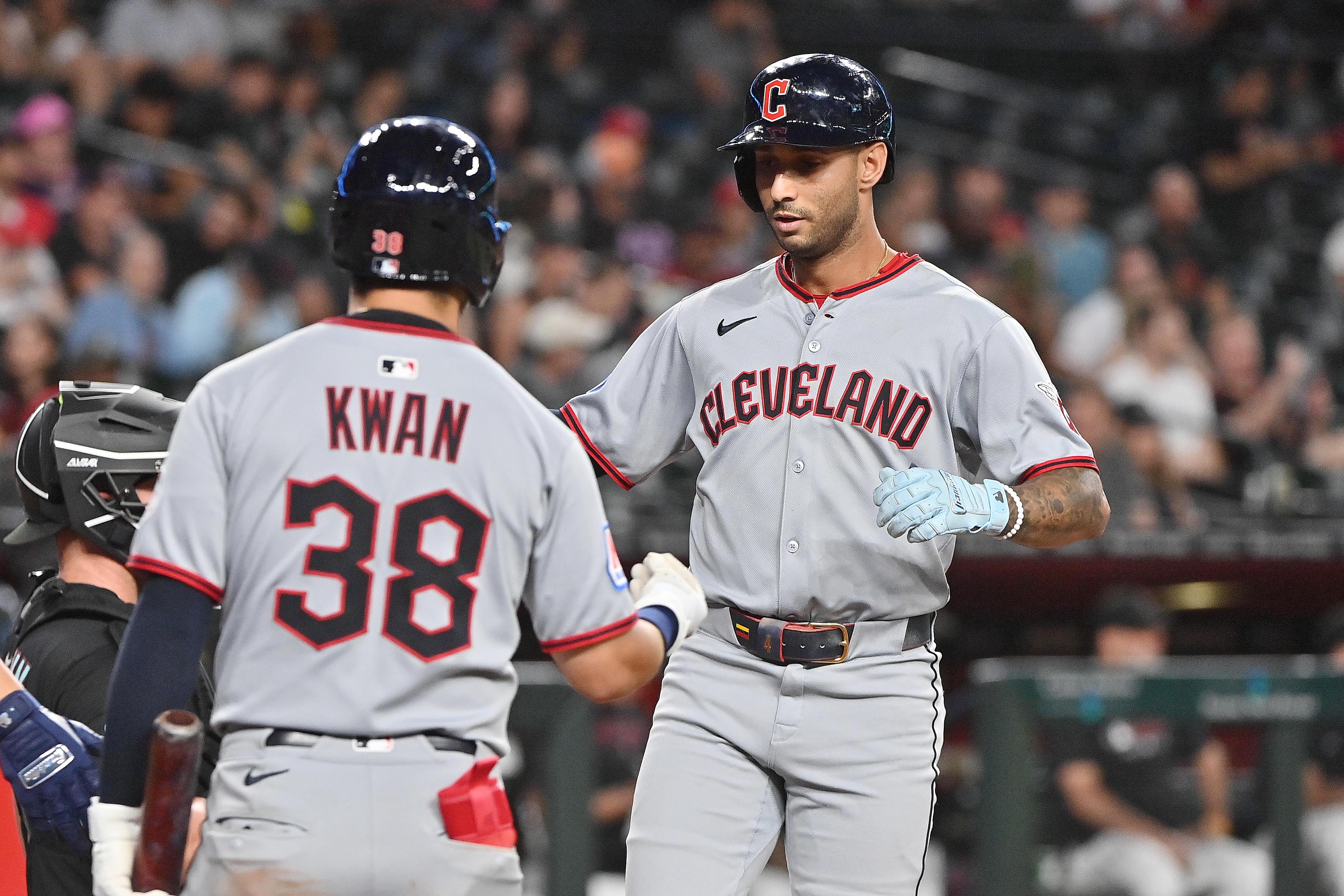 Guardians score vs Diamondbacks | CJ Kayfus, Brayan Rocchio hit home ...