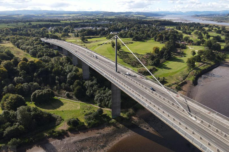 Erskine Bridge to fully close again as part of essential upgrade works