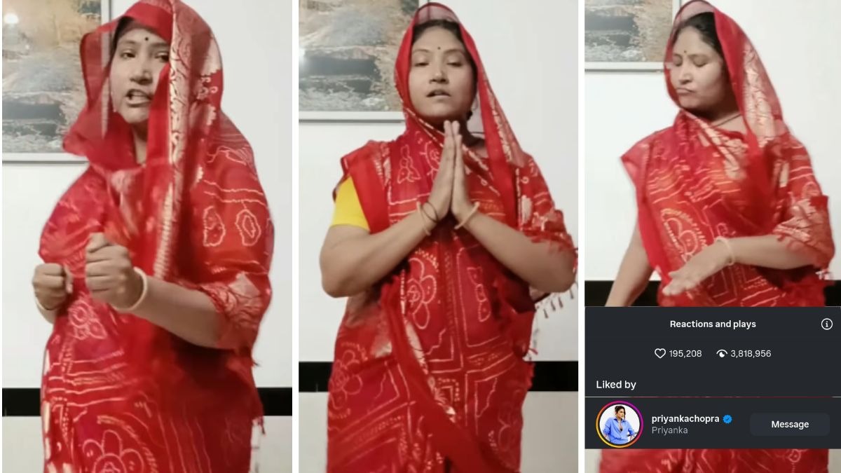 Rajasthani woman in ghunghat dances to Shakira's Hips Don't Lie. Video ...