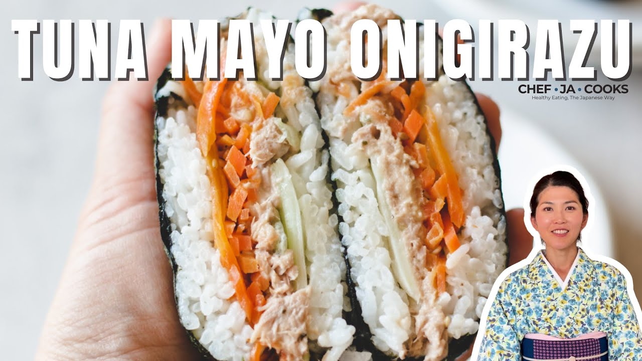 Tuna Mayo Onigirazu: Delicious Rice Sandwich!