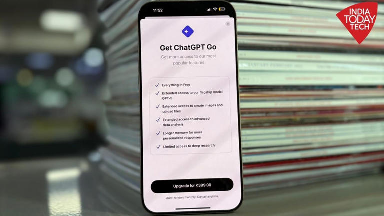 ChatGPT Go launched in India: Benefits, features, and how it differs from Plus or Pro plans