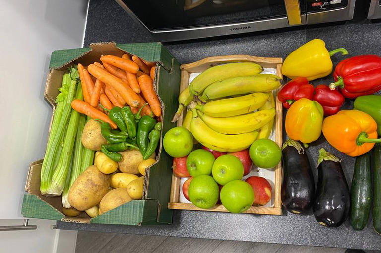 I went to Lidl early in the morning and paid £3 for 115 items of food