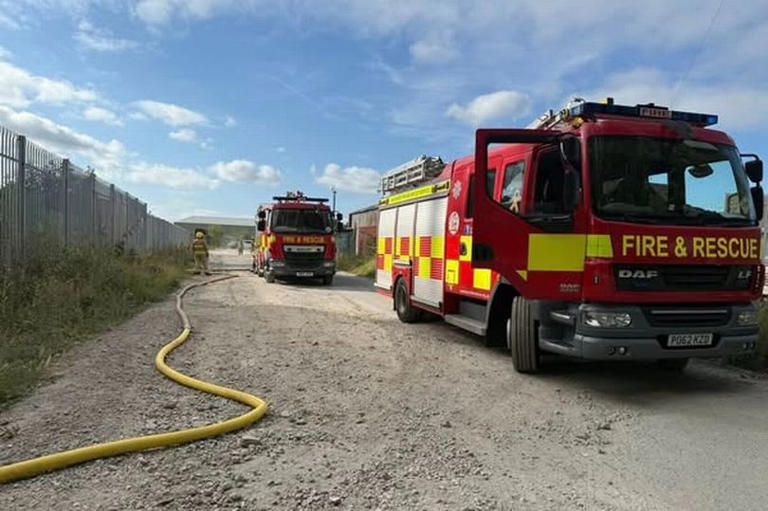 Firefighters tackle major blaze for hours after derelict Lancaster ...