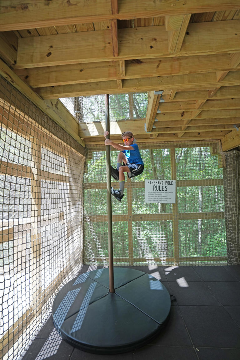 Firefighter's pole at Blacklick Woods Canopy Walk leaves many injured ...