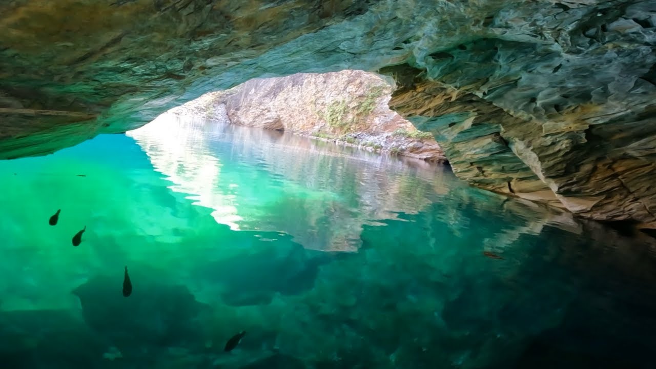 Hidden Lake Mystery - Exploring the Tunnels That Vanish Into Darkness