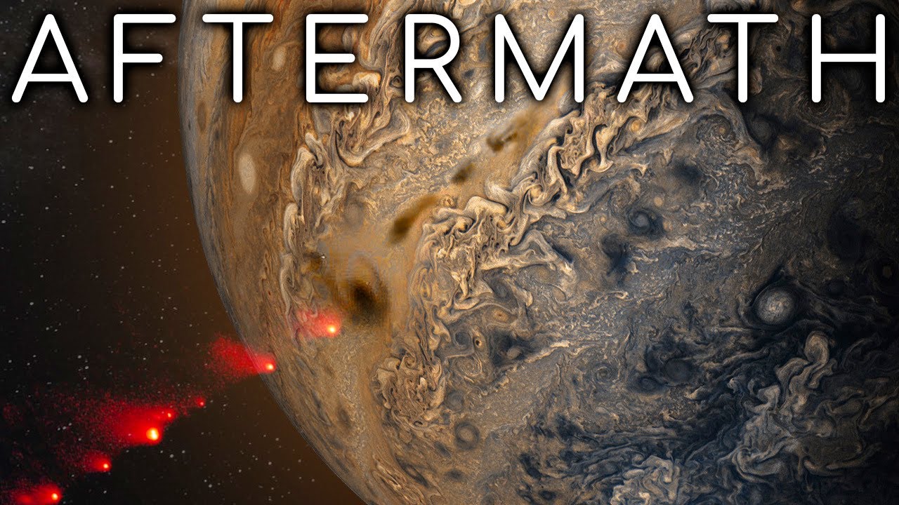 The Day Jupiter Took the Biggest Hit Ever Filmed - Shoemaker-Levy 9