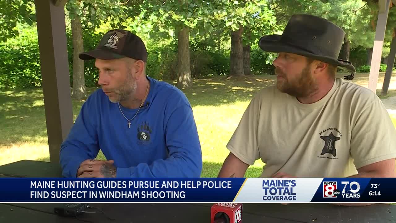 Maine hunting guides pursue suspect in Windham shooting