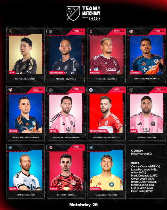 "EPL 5위급 공격수" 美국가대표도 놀랐다, MLS 라운드 베스트 11 낭보…LAFC 동료도 "신선한 에너지에 감명"