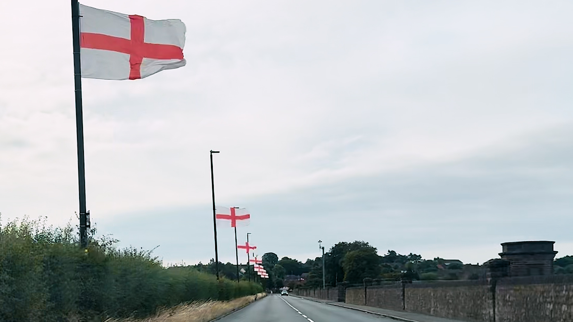 Council sparks fury after taking down St George’s flags