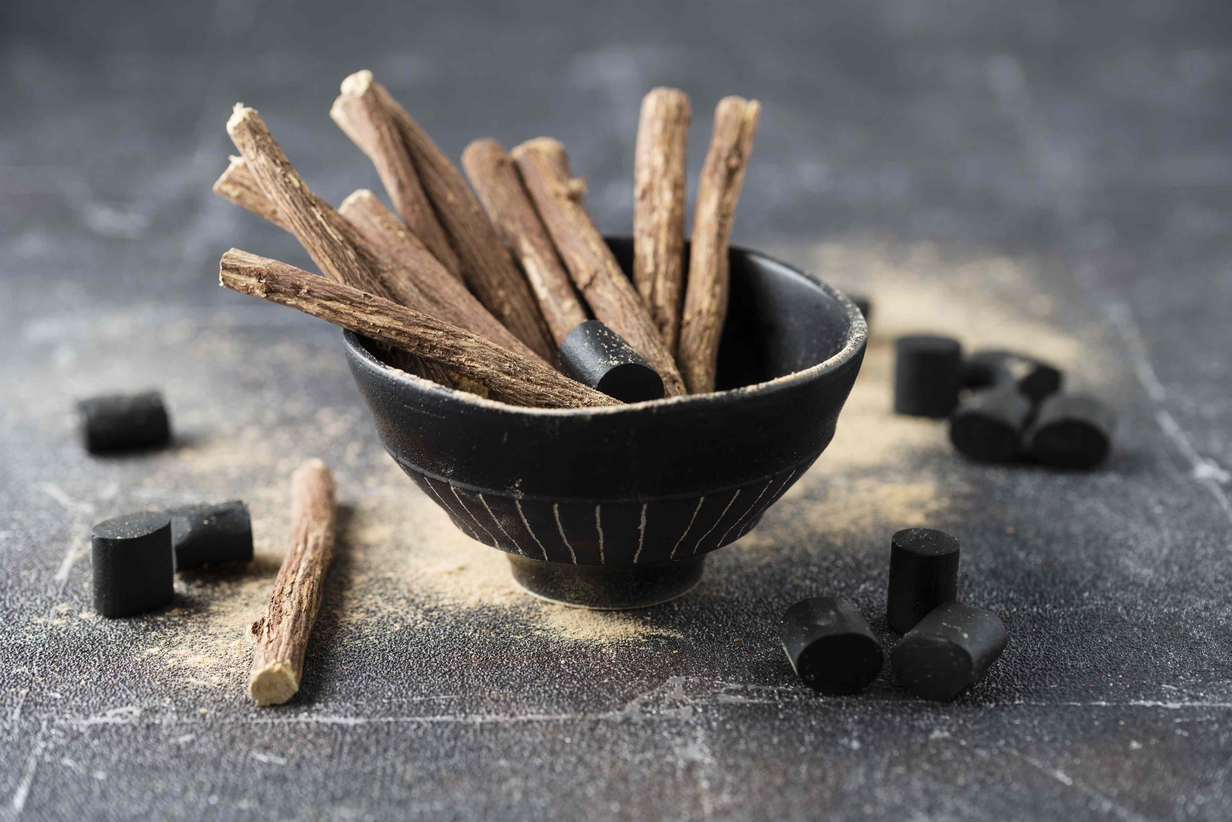 Even small amounts of licorice root can increase blood pressure