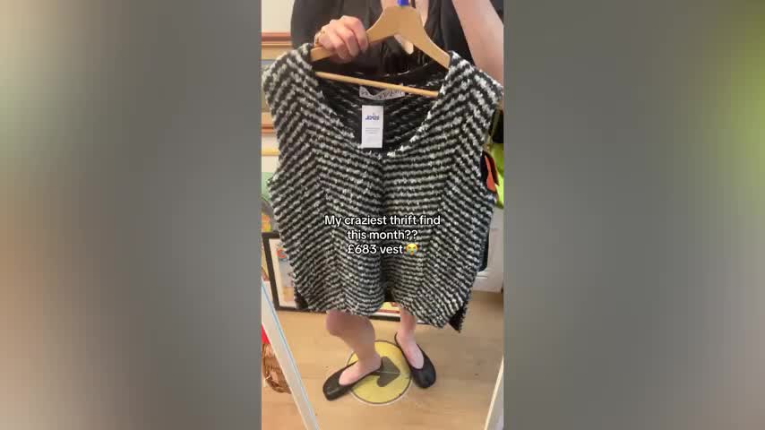 Woman Thrifts Designer Top For $13, Stunned When She Discovers Retail Value